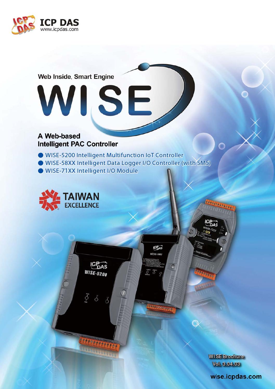 WISE Intelligent Controllers Vol. WISE 3.04.03 by ICP DAS - Issuu