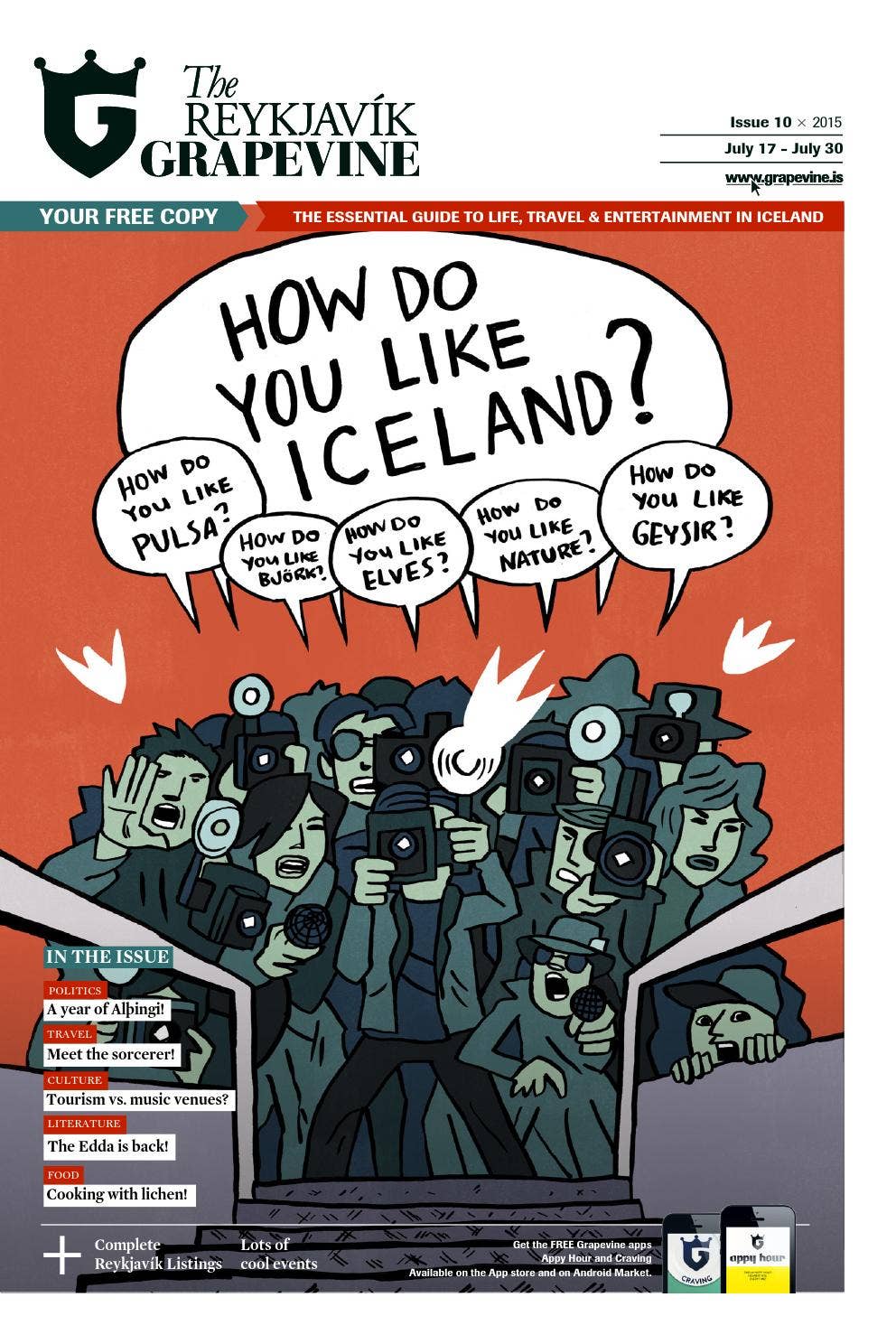 The Reykjavík Grapevine issue 10 2015 by Reykjavík Grapevine - Issuu