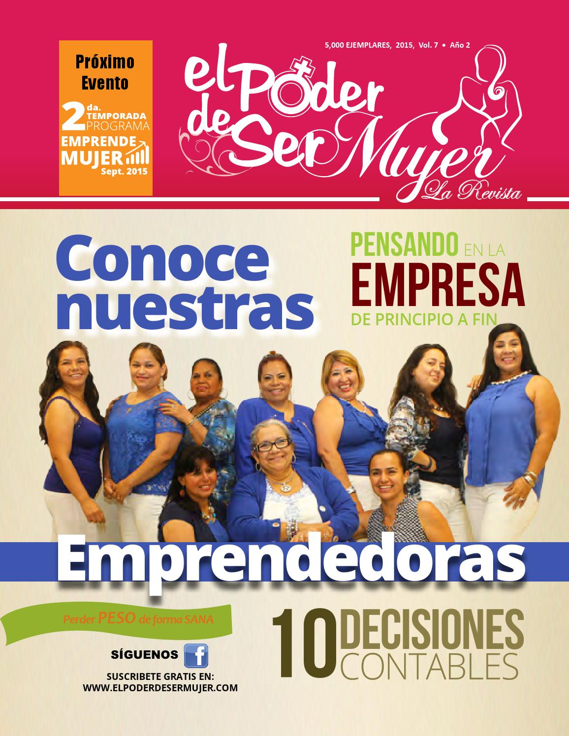 El Poder de Ser Mujer, Vol. 7 by El Poder de Ser Mujer - Issuu