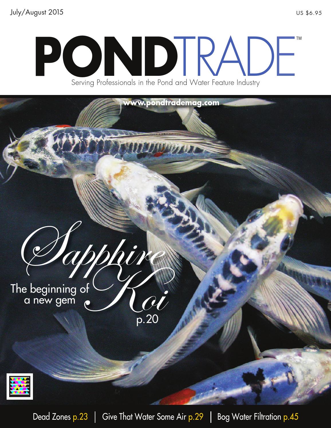 POND Trade July/August 2015 by POND Trade Magazine - Issuu