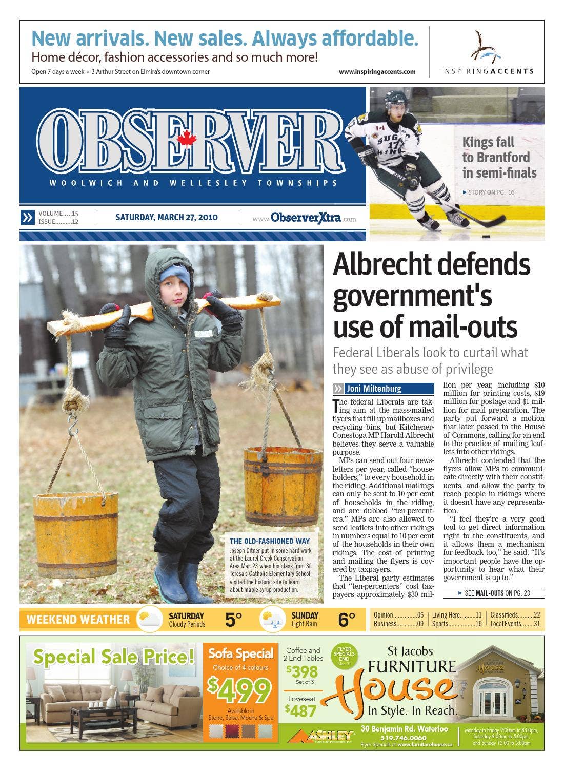 Observer march 27, 2010 by Woolwich Observer - Issuu
