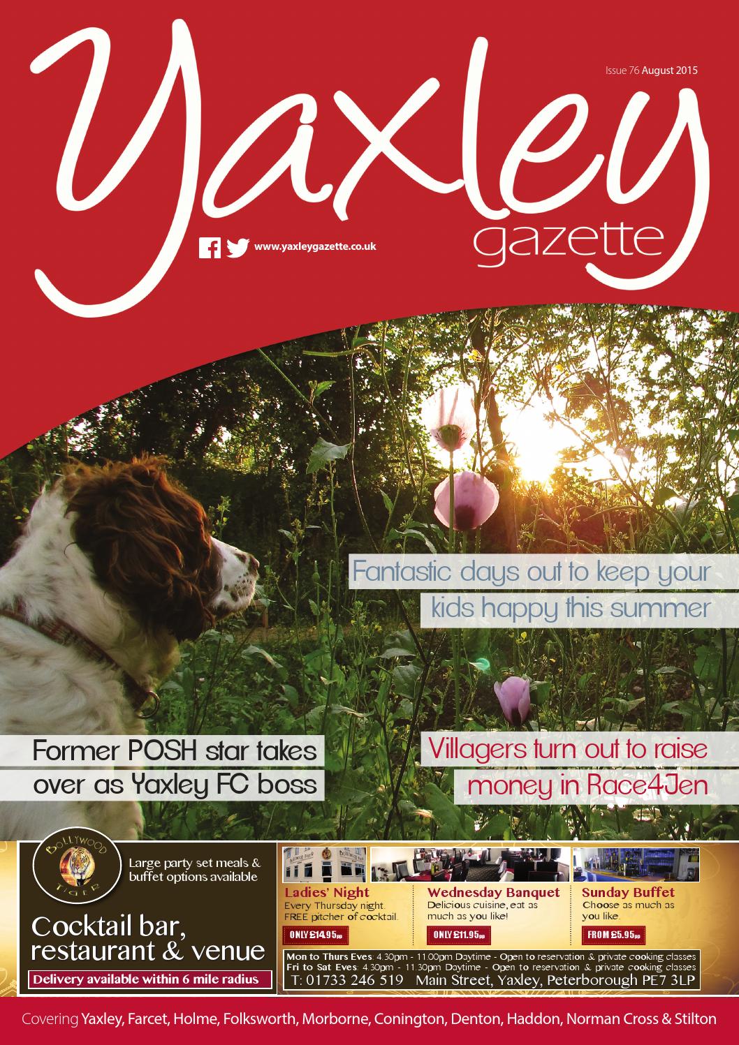 Yaxley Gazette August by Dimension6000 - Issuu