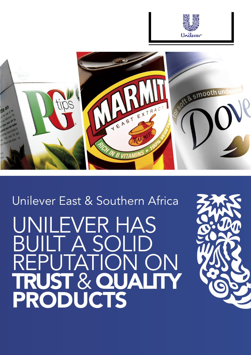 Unilever Brochure – 2012 by FDF World - Issuu