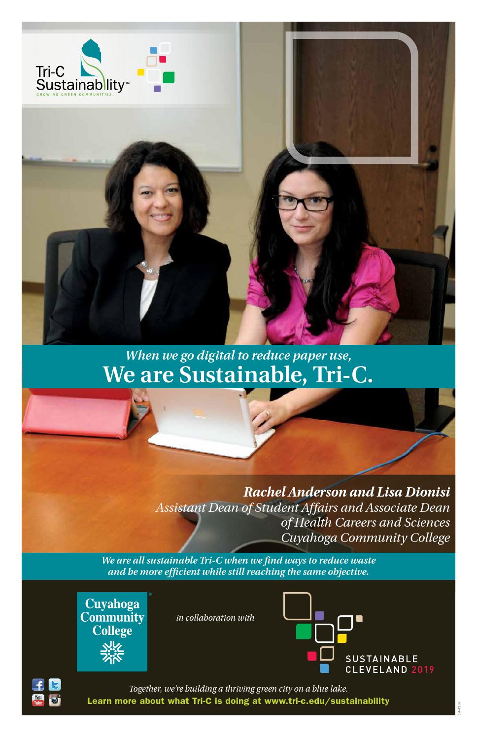 I Am Sustainable Posters - Procurement by Cuyahoga Community College ...