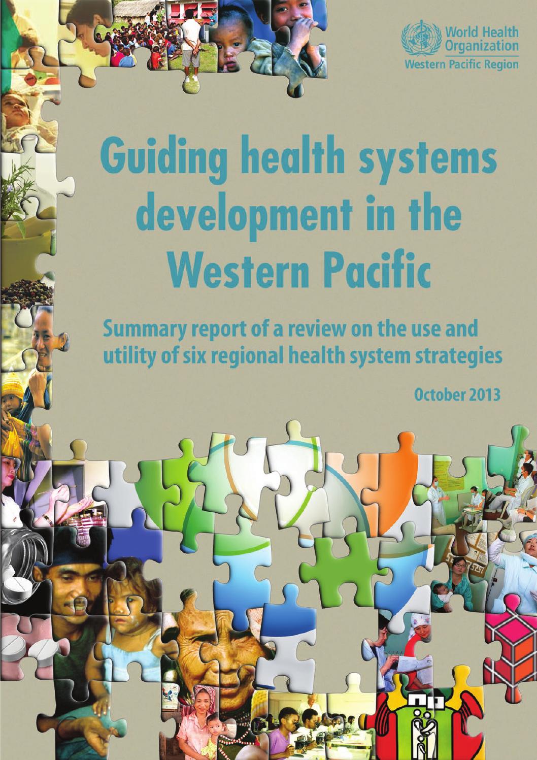 Guiding health systems development in the Western Pacific by Alexander ...
