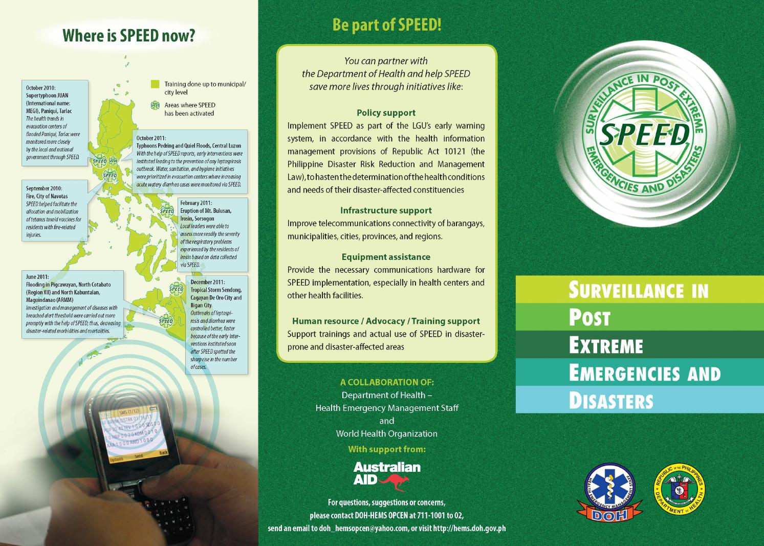 SPEED brochure by DOH by Alexander Pascual - Issuu