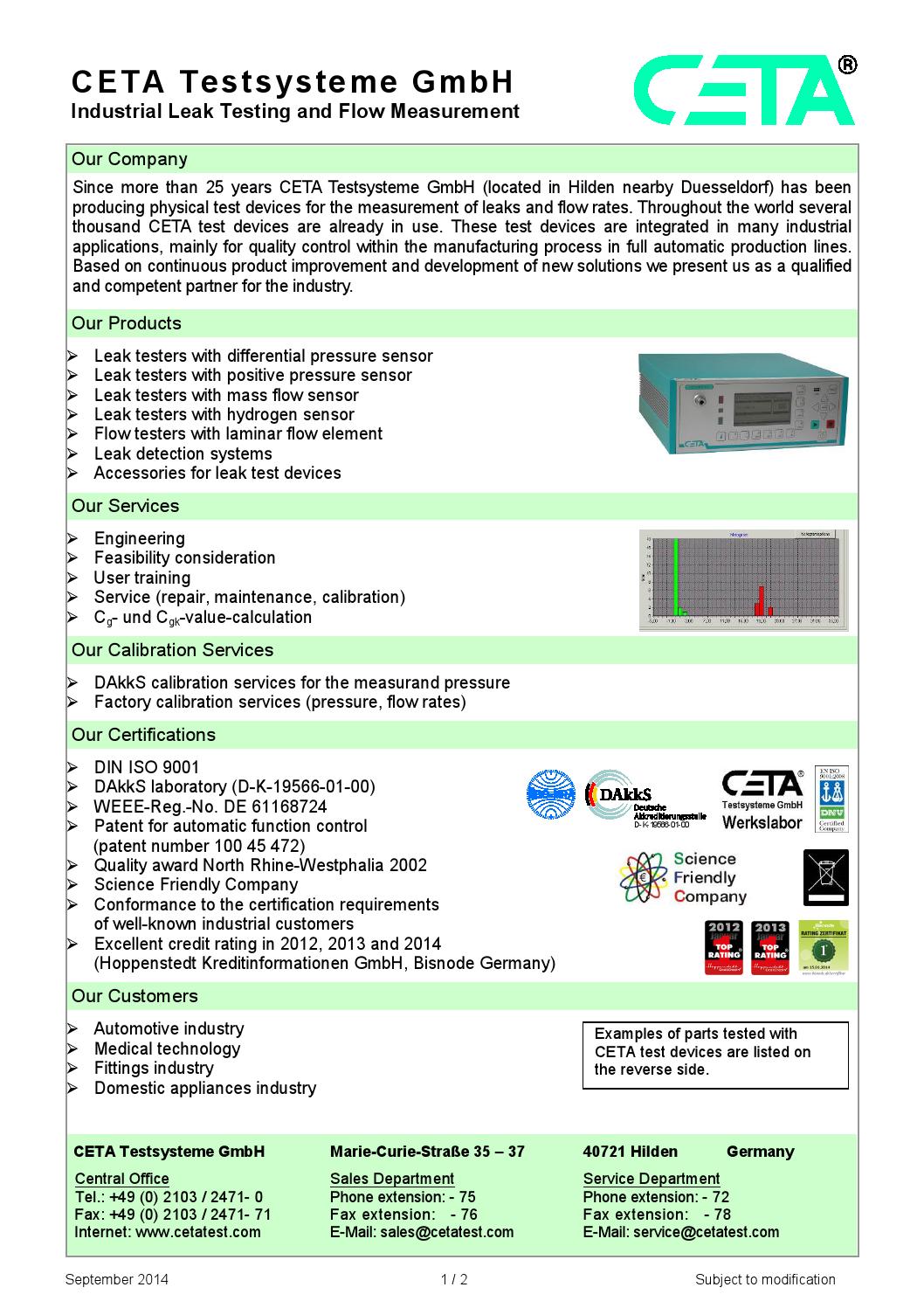 Catalogue Ceta by Max Value Technology - Issuu