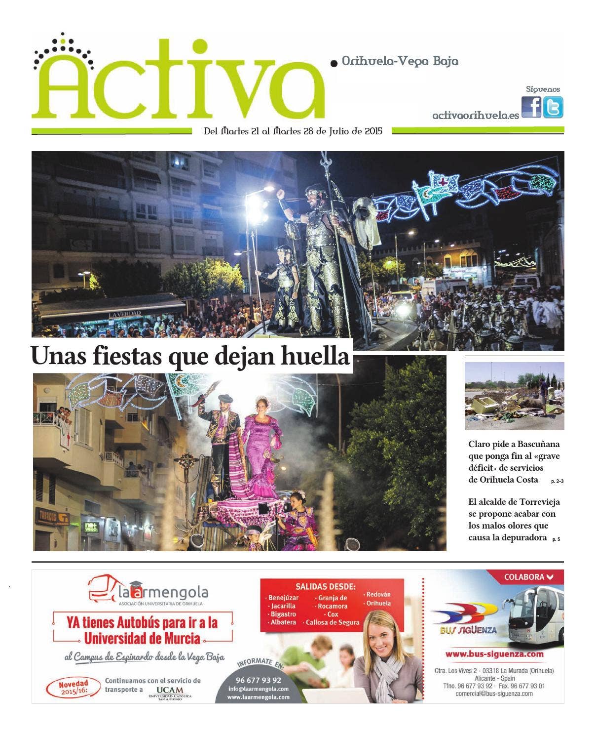 Activa 210715 by Activaorihuela - Issuu