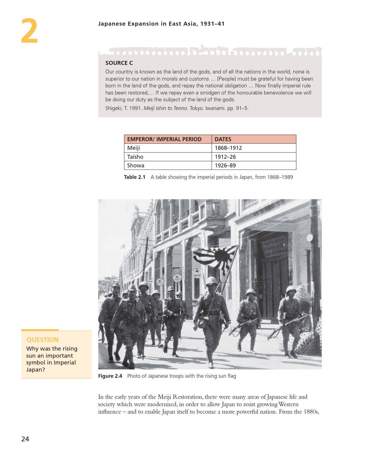 Preview History for the IB Diploma (second edition) Paper One: The Move ...