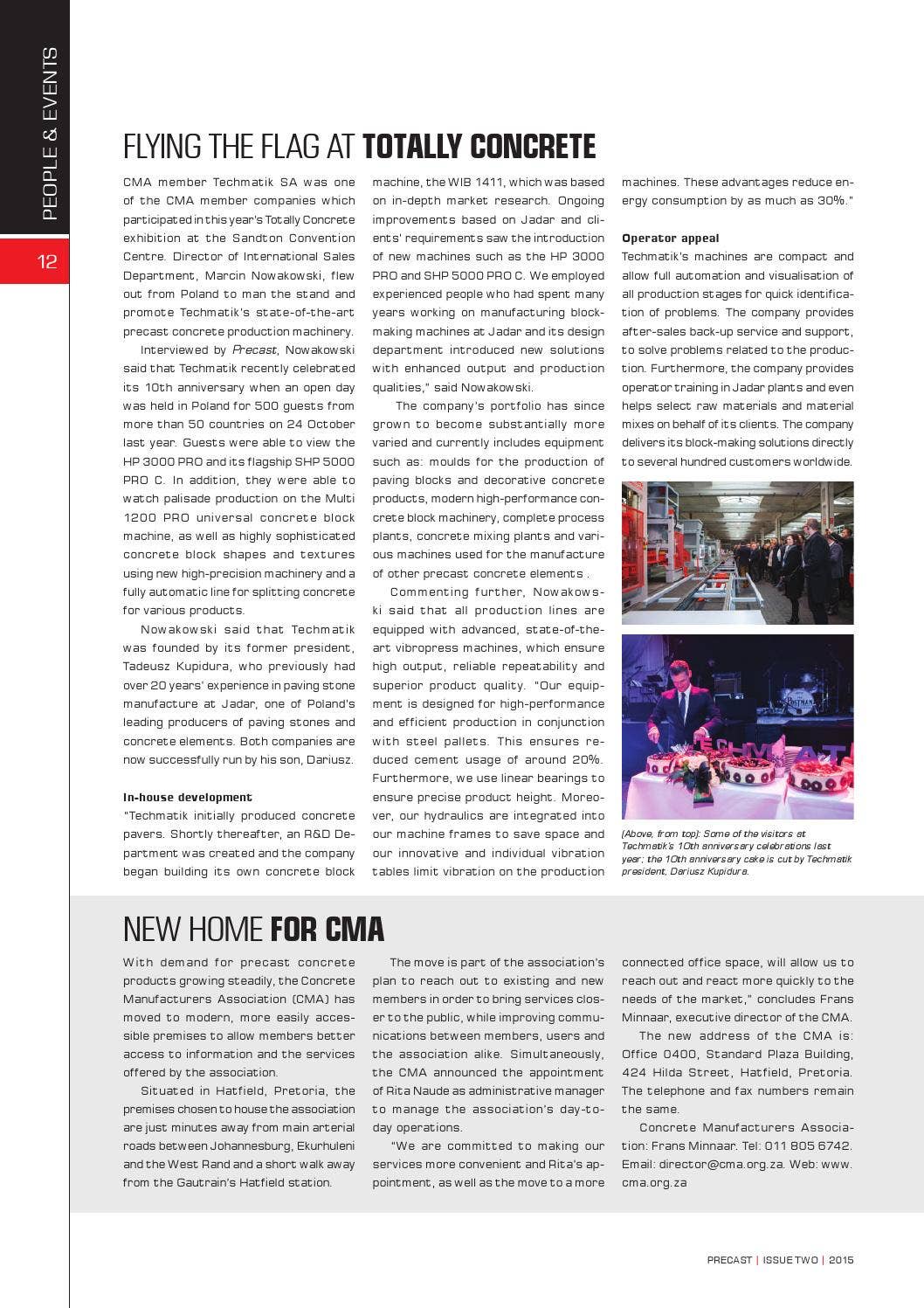 Precast • Issue 2 • 2015 by Isikhova Media - Issuu
