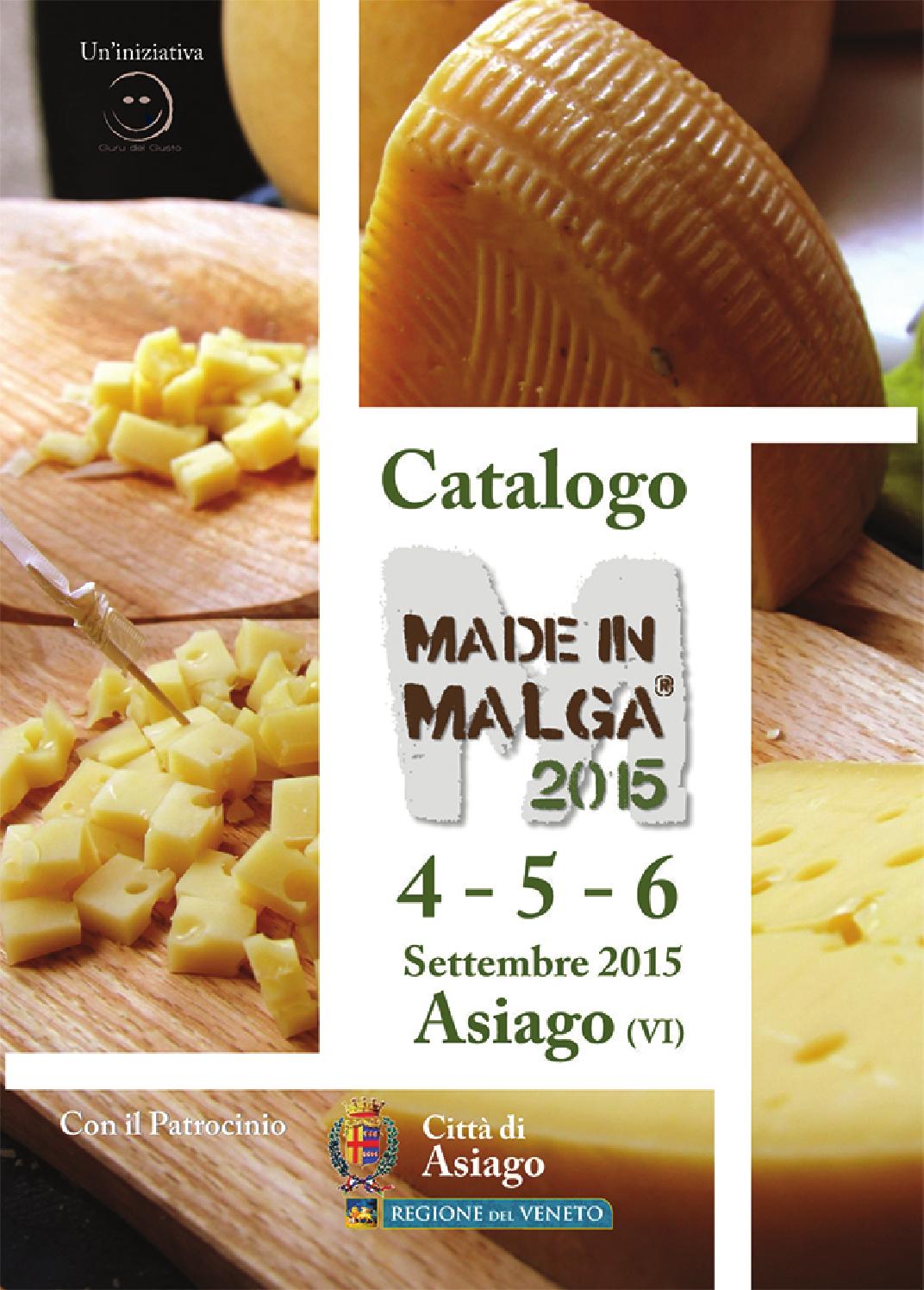 Catalgo made in malga '15 by Storie di formaggio - Issuu