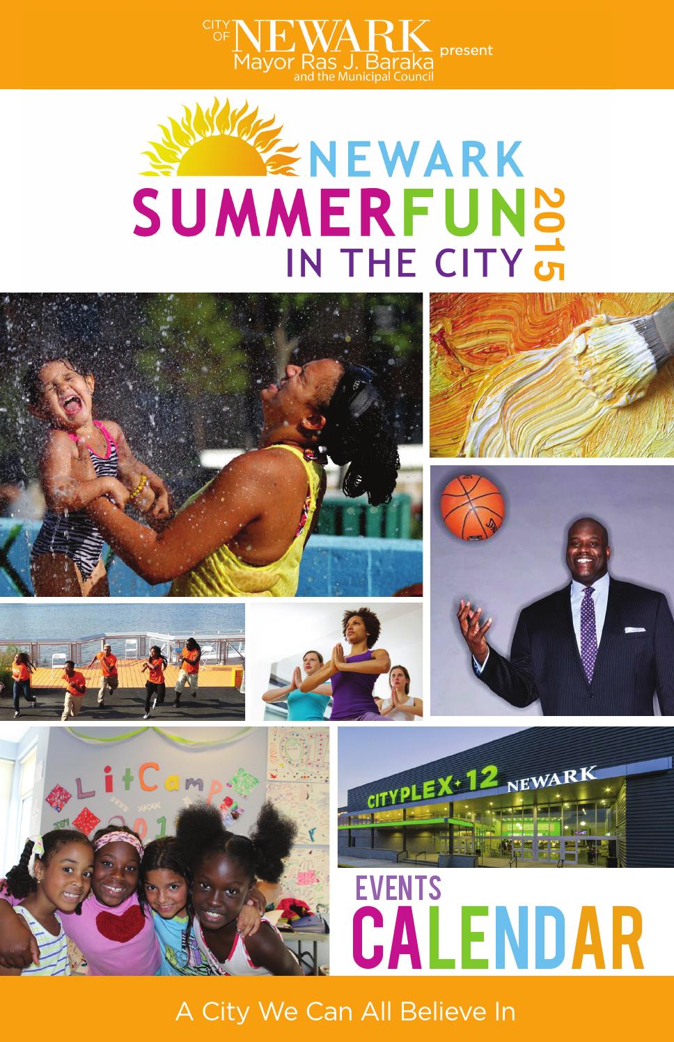 Summer Fun in the City 2015 brochure by City of Newark - Issuu
