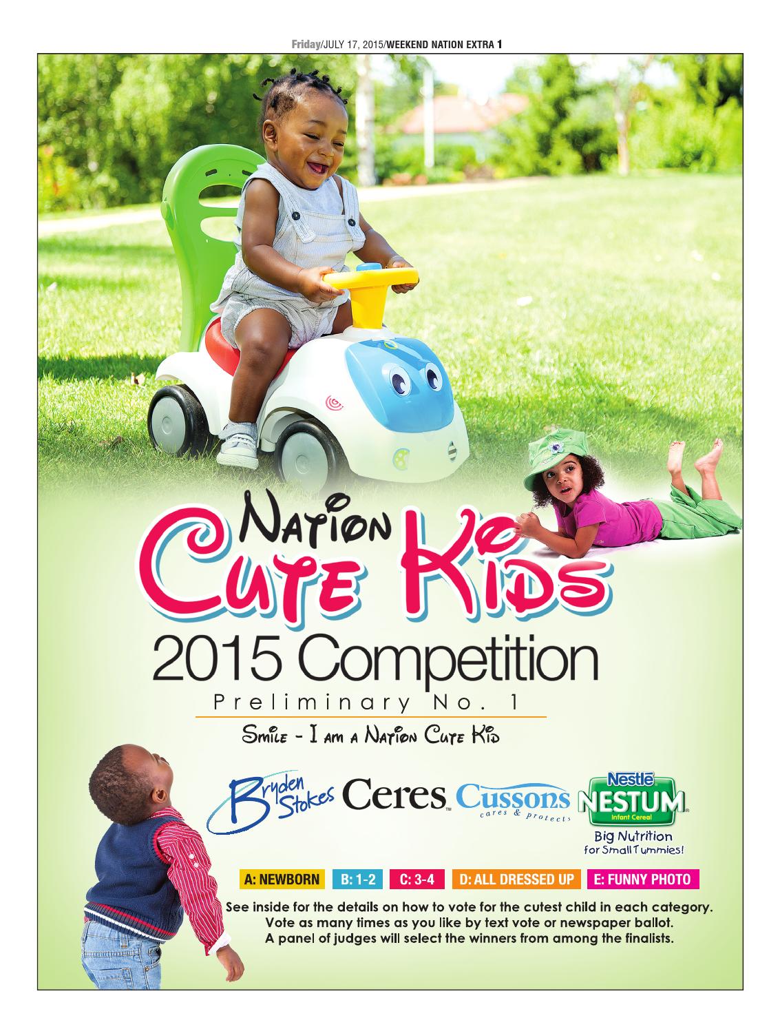 Cute Kids 2015 Preliminary by Nation Publishing Co. Limited - Issuu