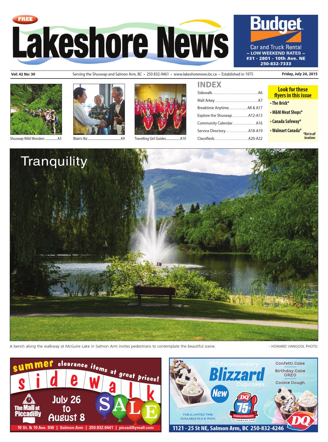 Lakeshore News, July 24, 2015 by Black Press Media Group - Issuu