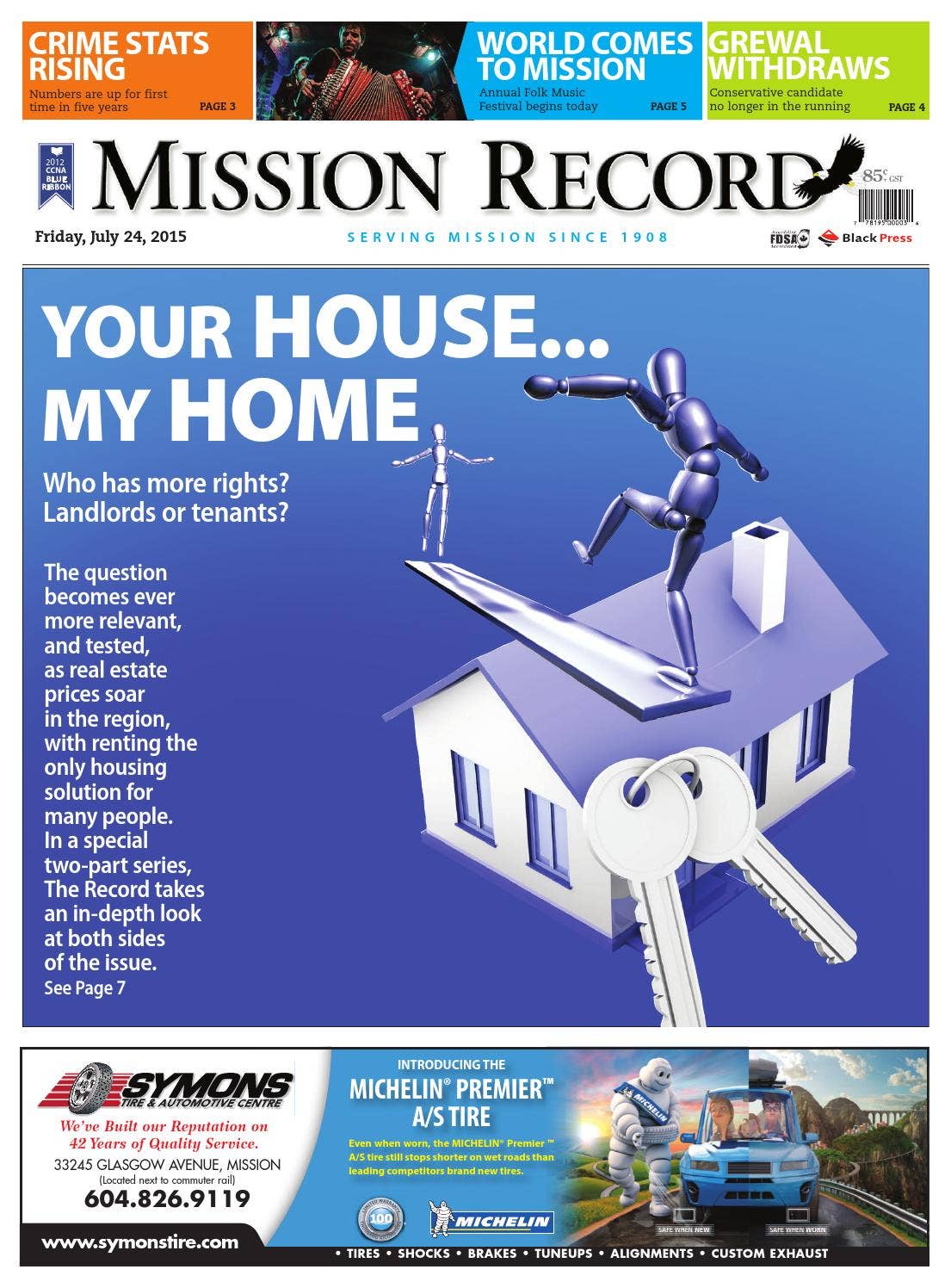 Mission City Record, July 24, 2015 by Black Press Media Group - Issuu