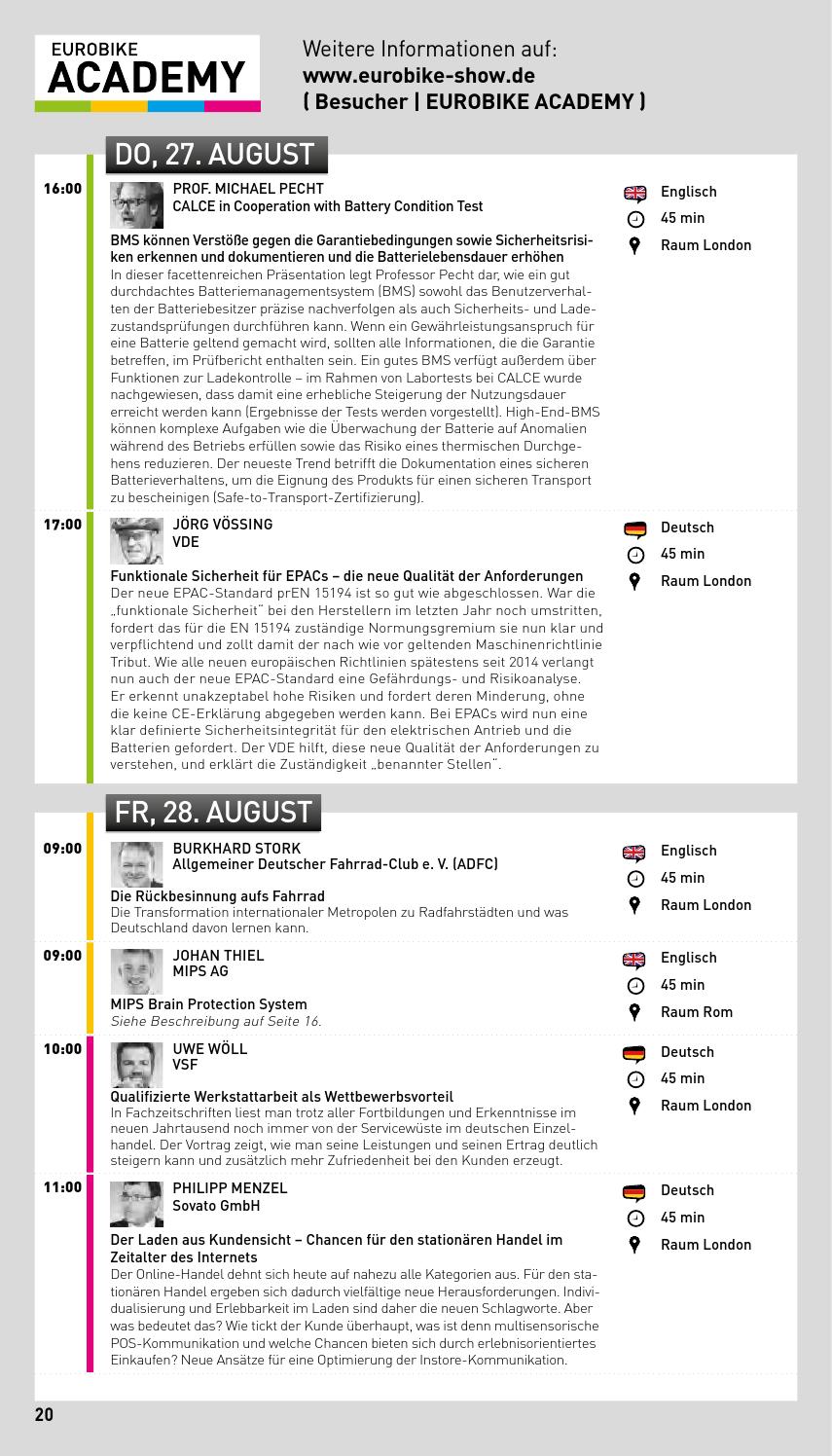 EUROBIKE 2015 | GUIDE by Messe Friedrichshafen - Issuu