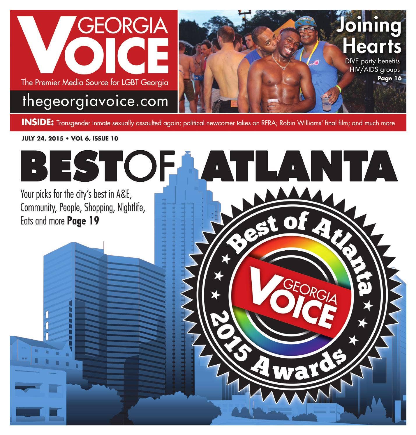 07/24/15, Vol. 6 Issue 10 by Georgia Voice, a Rough Draft Publication ...
