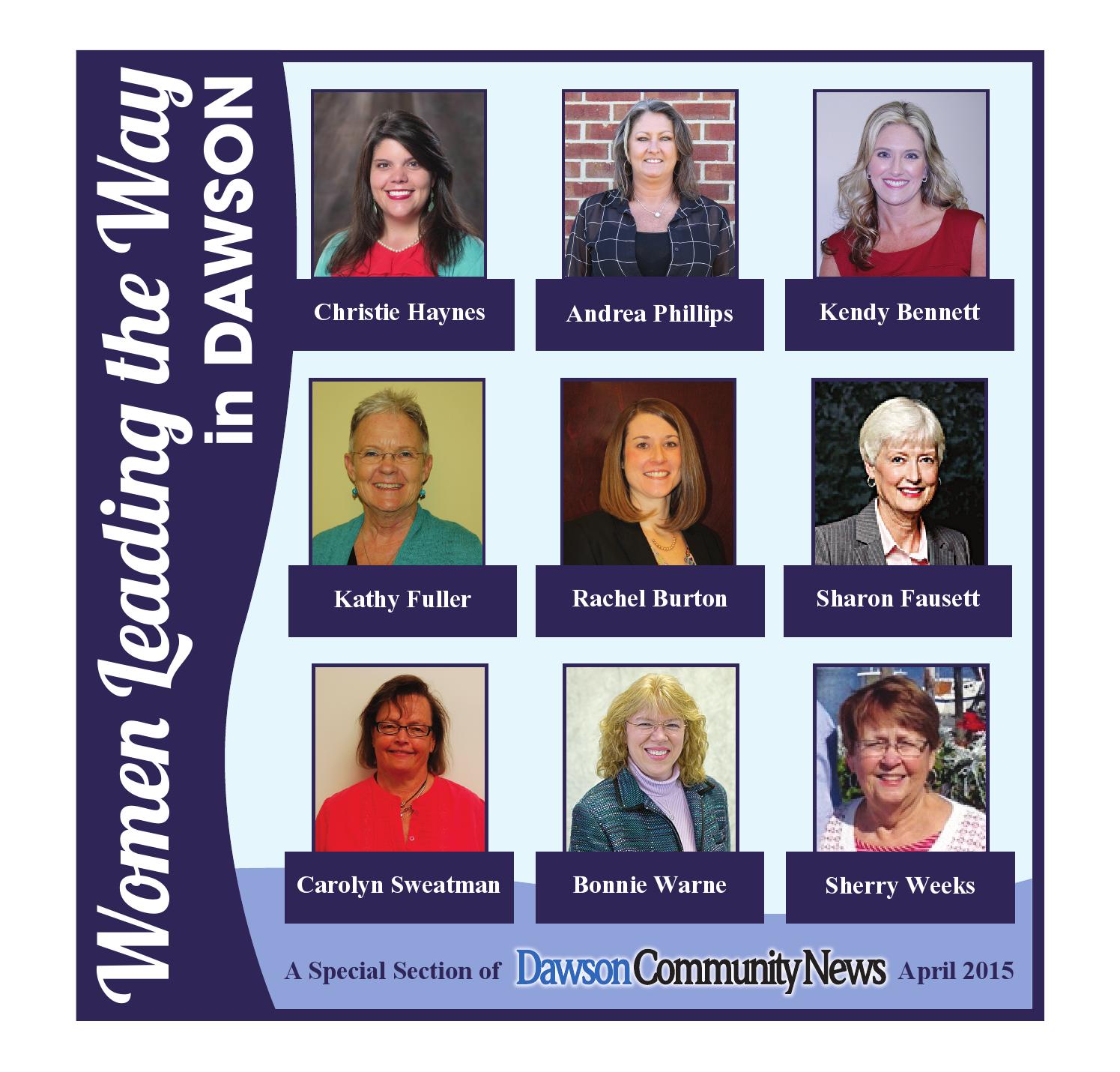 Women Leading the Way in Dawson by Forsyth County News - Issuu