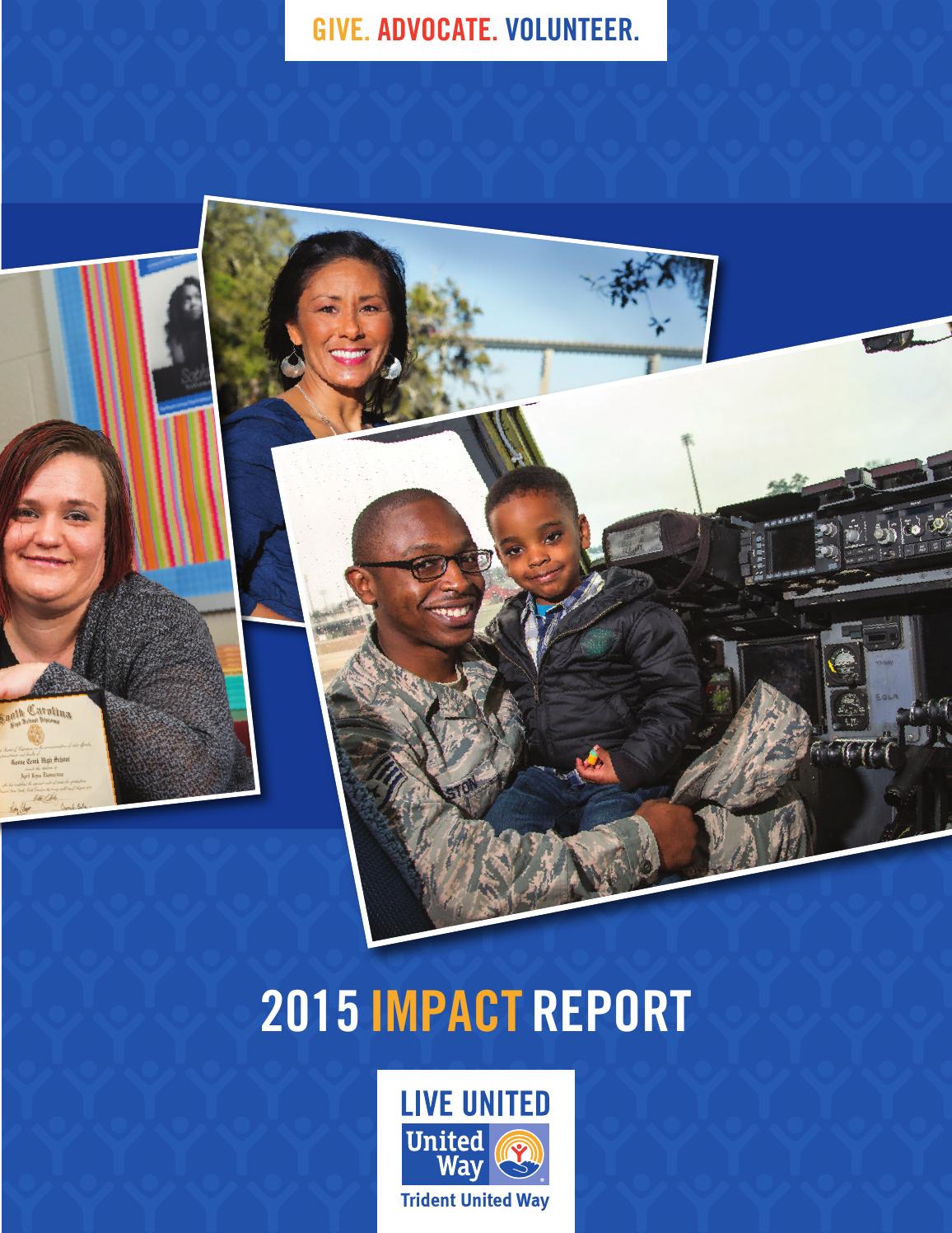 Tuw impact 2015 nocrops by Trident United Way - Issuu
