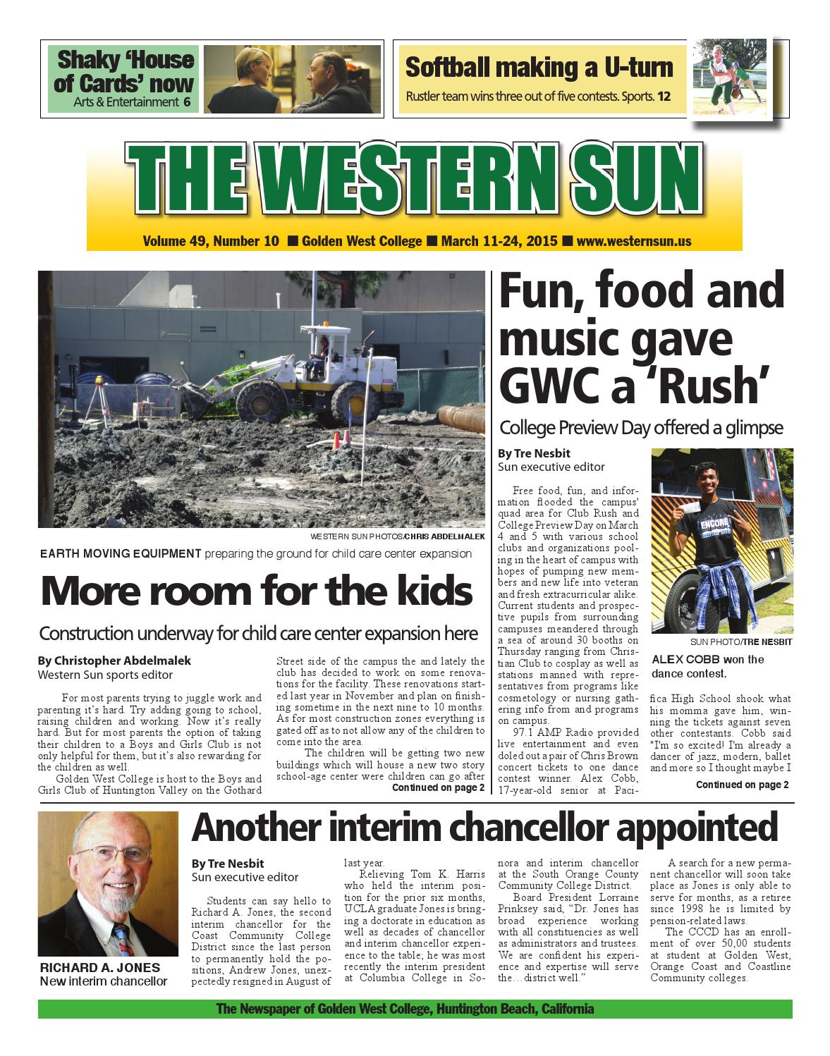 Goldenwest march 11, 2015 by Golden West Western Sun - Issuu
