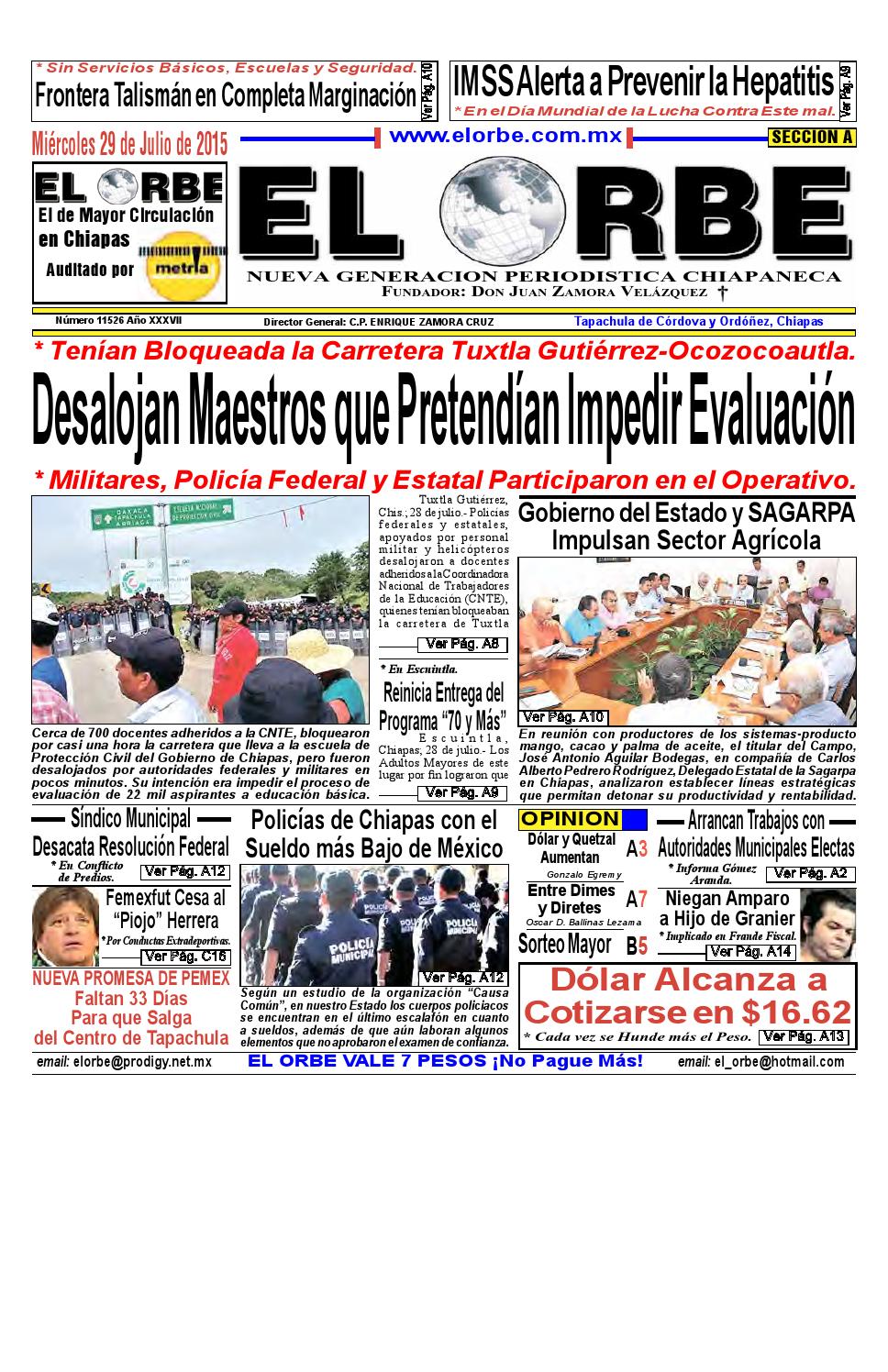 29072015 by El Orbe - Issuu