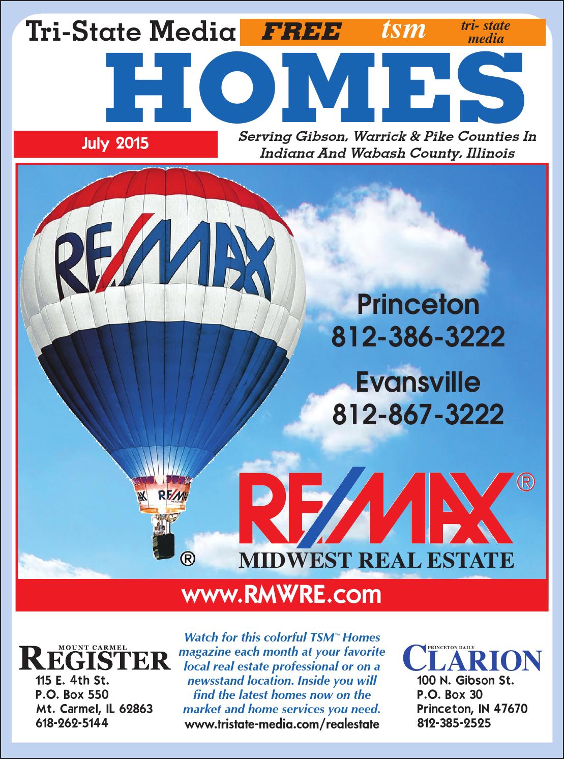 July 2015 TSM Homes Magazine by Princeton Daily Clarion, The Hometown ...