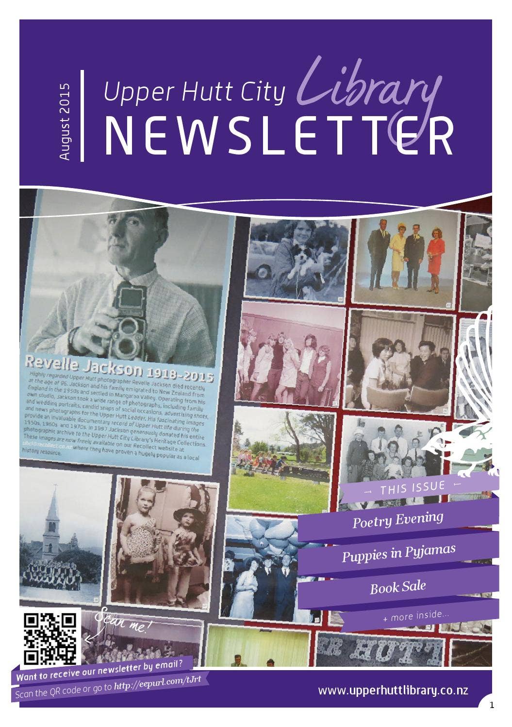 Upper Hutt City Library Newsletter August 2015 by Upper Hutt City ...