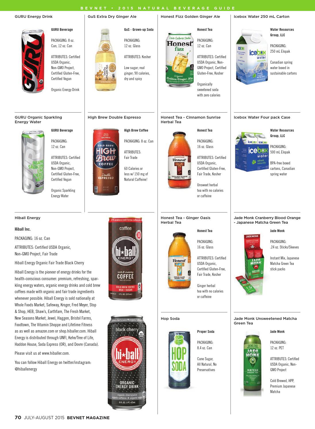 2015 Natural Beverage Guide by BevNET.com - Issuu