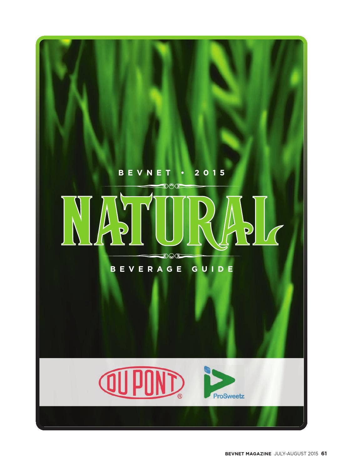2015 Natural Beverage Guide by BevNET.com - Issuu