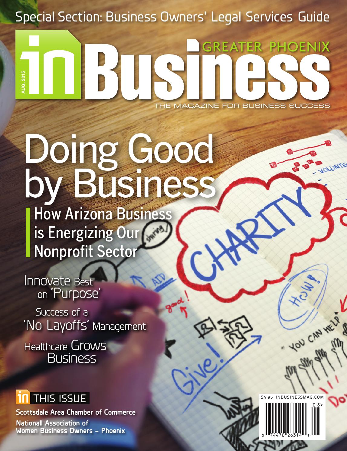 August 2015 Issue of In Business Magazine by InMedia - Issuu
