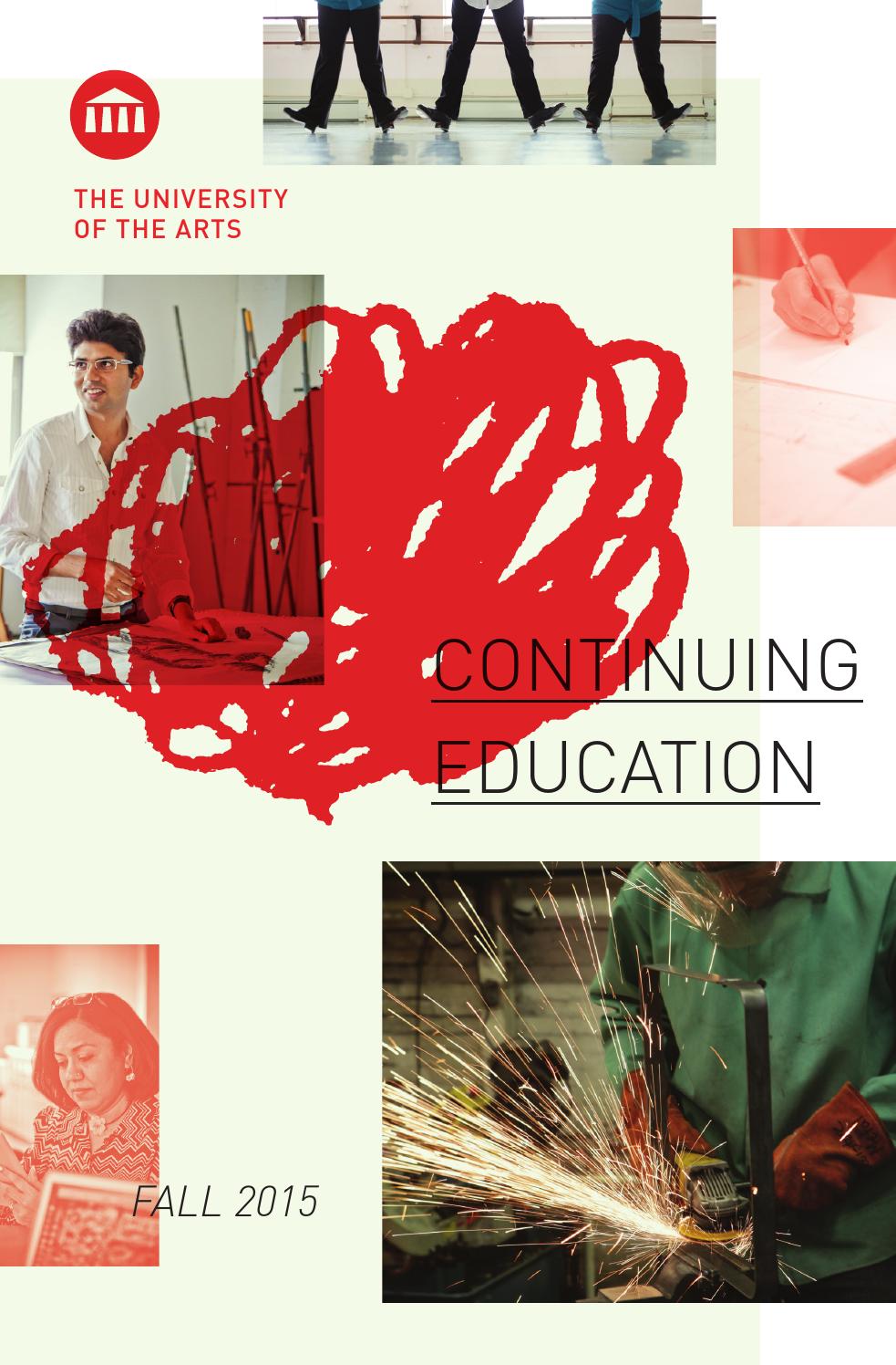 Continuing Education Fall 2015 Brochure by University of the Arts ...
