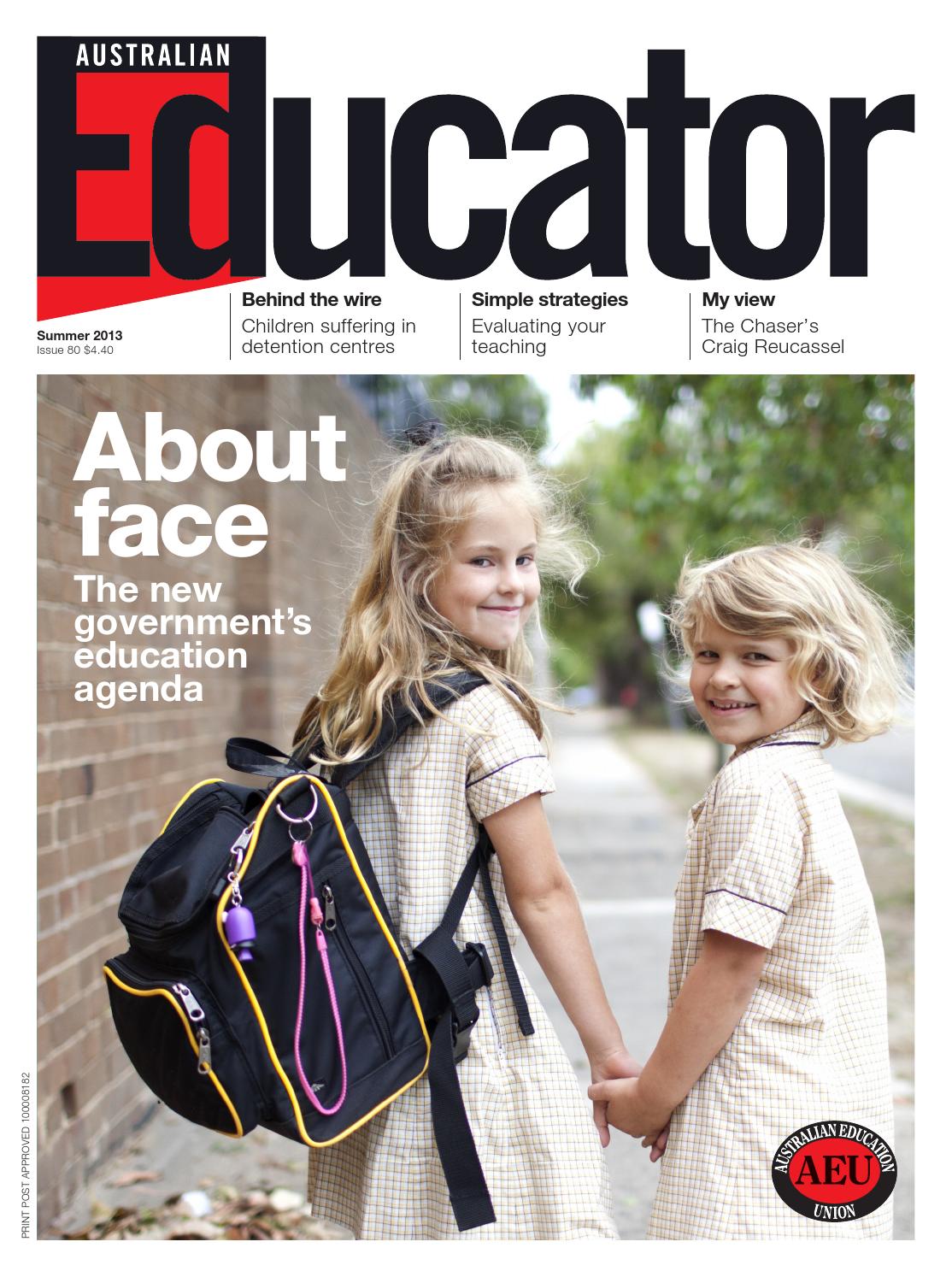 Educator summer 2013 by Australian Education Union - Issuu