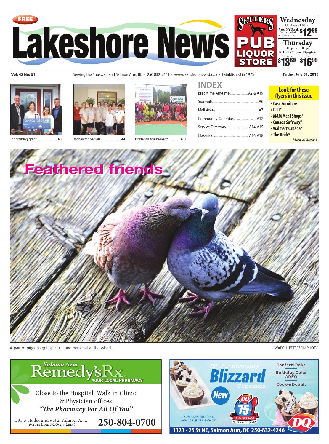 Lakeshore News, July 31, 2015 by Black Press Media Group - Issuu