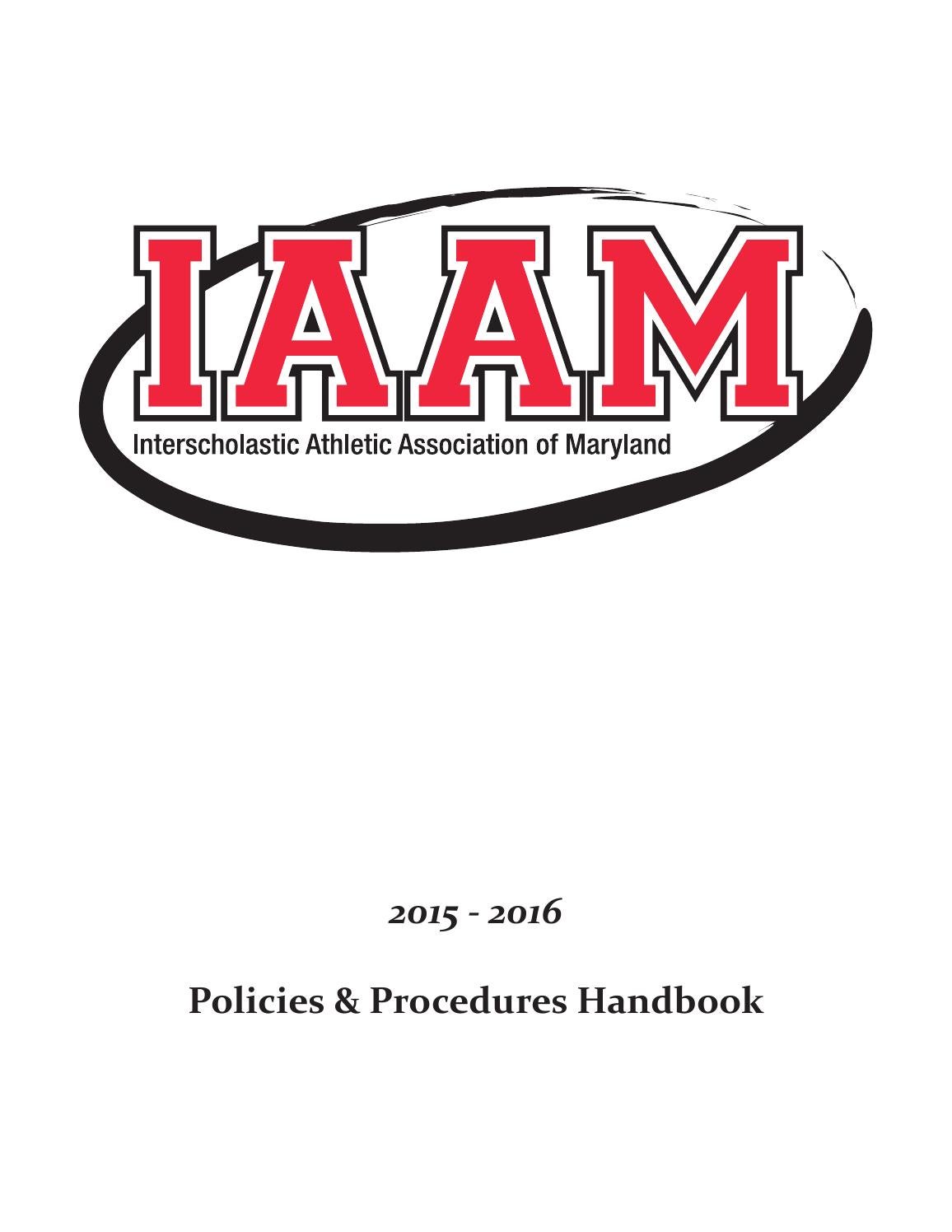 IAAM 2015-2016 Handbook by Freestyle Designs LLC - Issuu