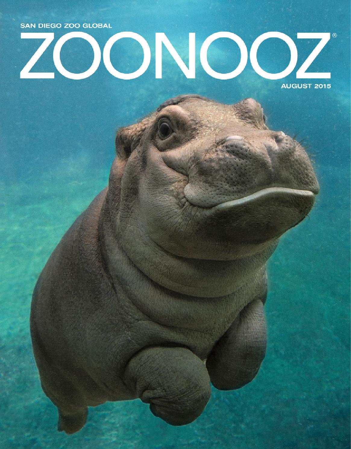 ZOONOOZ August 2015 by San Diego Zoo Wildlife Alliance - Issuu