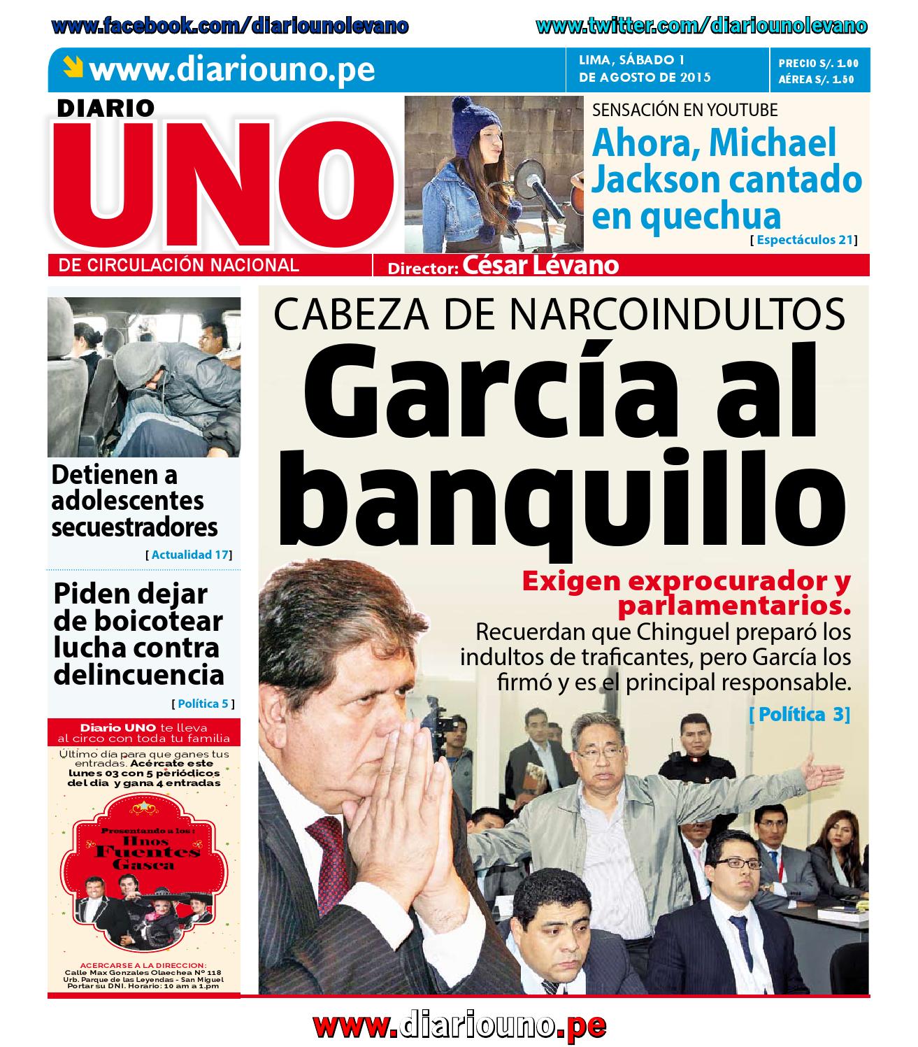 Diario UNO - 01 Agosto 2015 by Diario UNO - Issuu