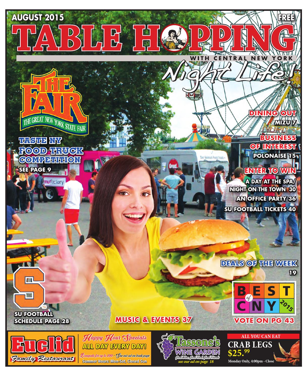Table Hopping August 2015 by Table Hopping - Issuu