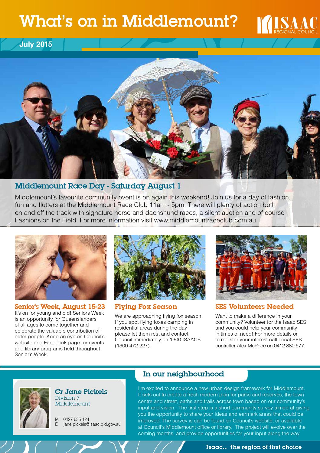 Middlemount news july 2015 by Isaac Regional Council - Issuu