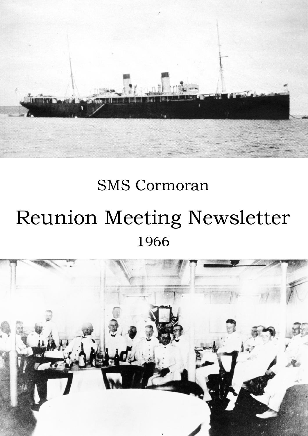 SMS Cormoran Reunion Meeting Newsletter 1966 by Guampedia - Issuu