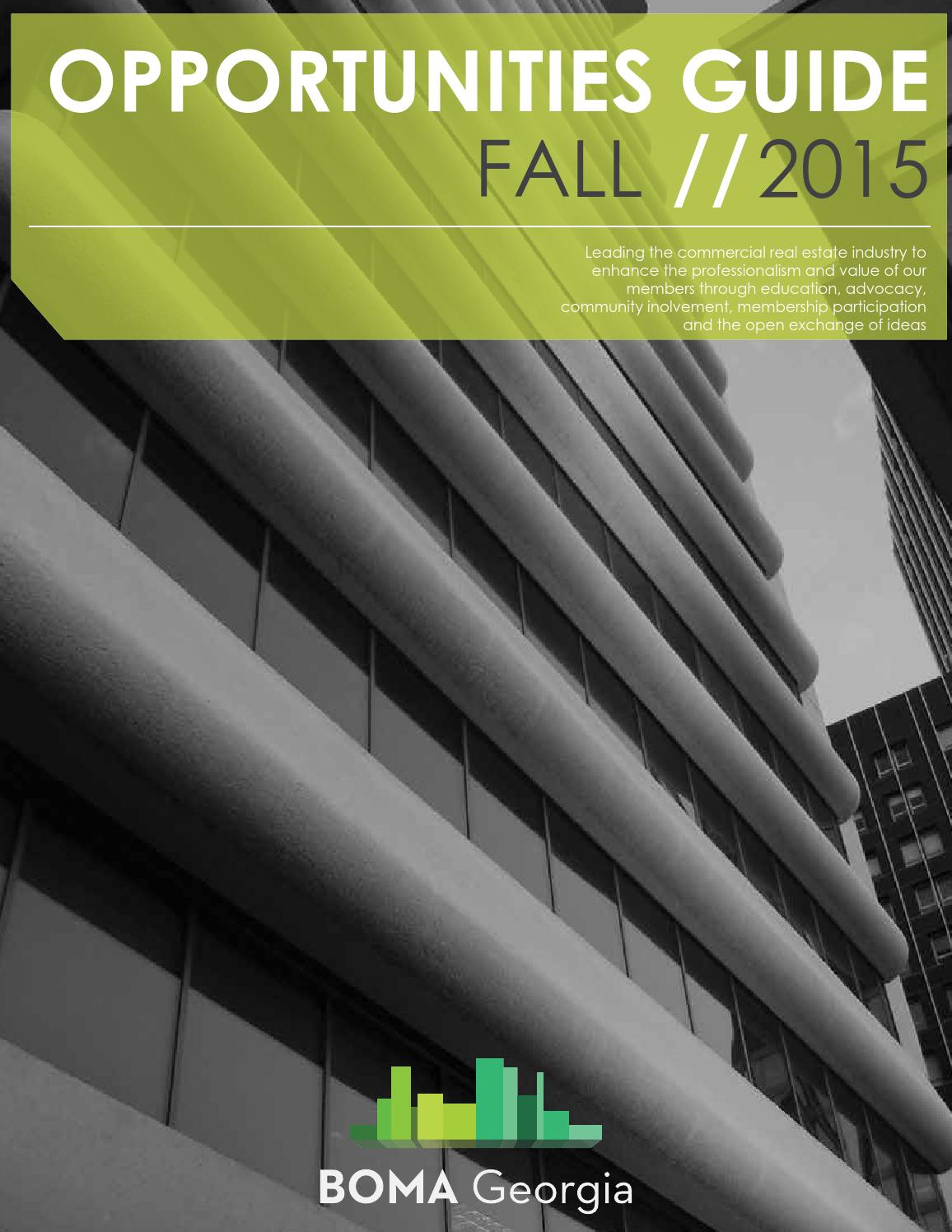 Fall Opportunities Guide by Editor - Issuu