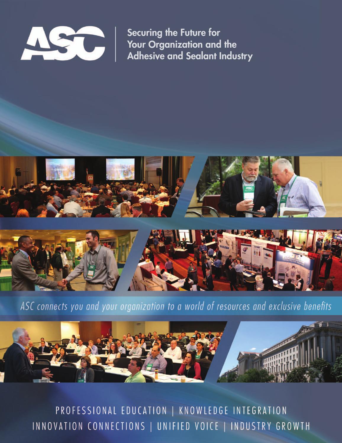 ASC Membership Brochure by The Adhesive & Sealant Council - Issuu