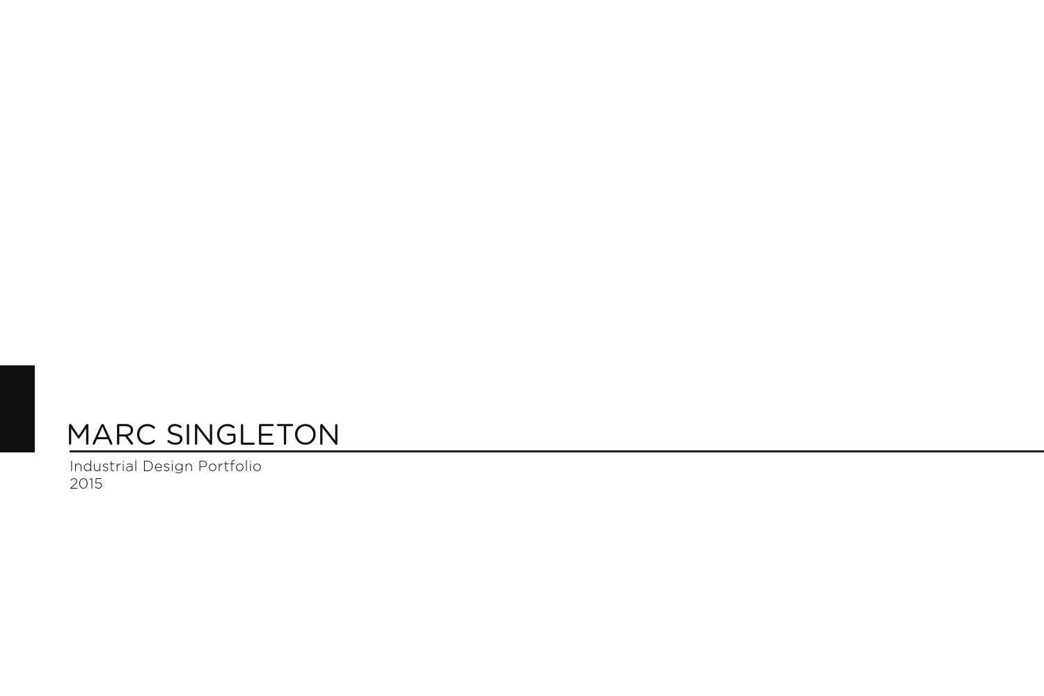 Marc Singleton Portfolio by Marc Singleton - Issuu