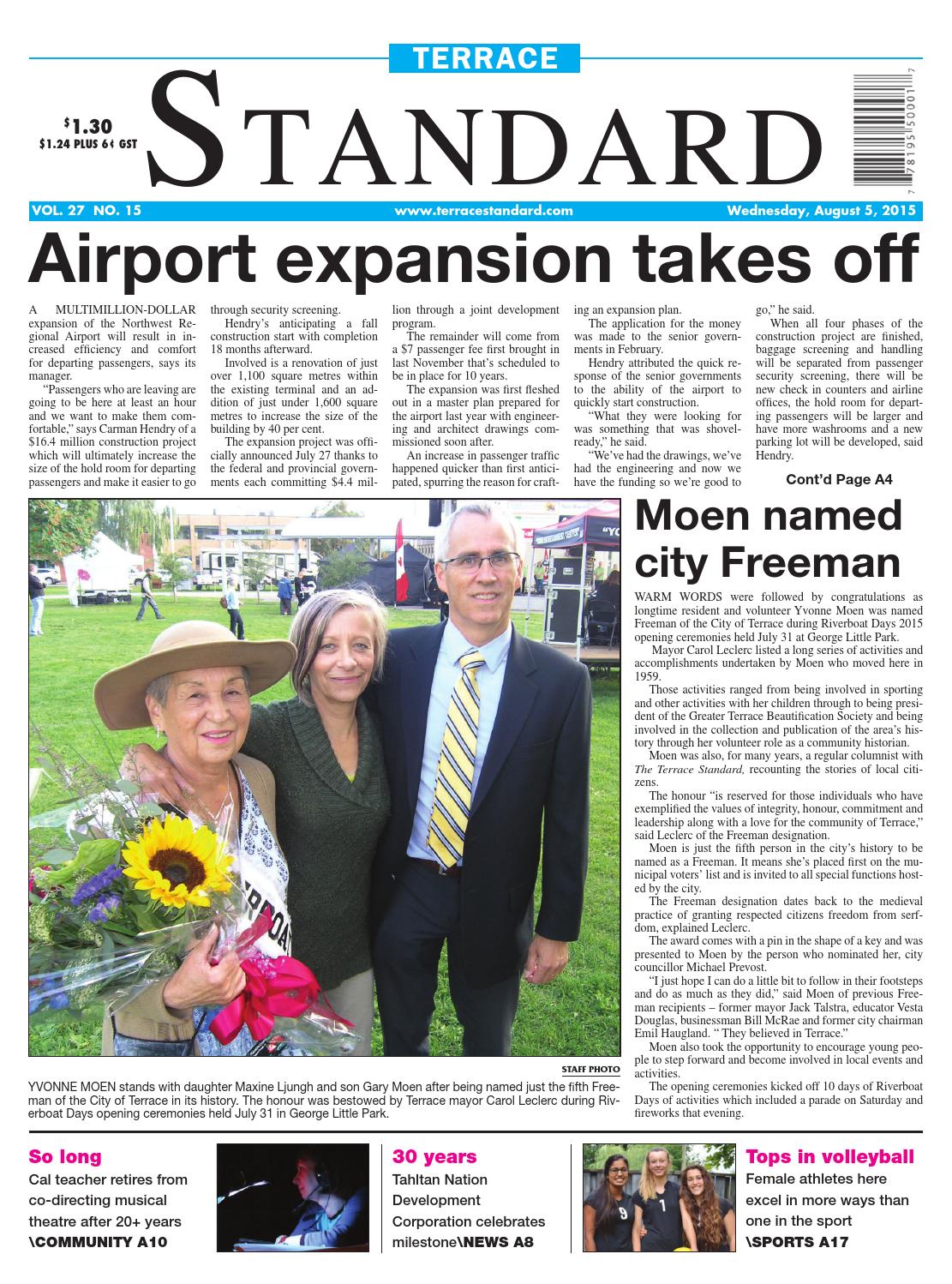 Terrace Standard, August 05, 2015 by Black Press Media Group - Issuu