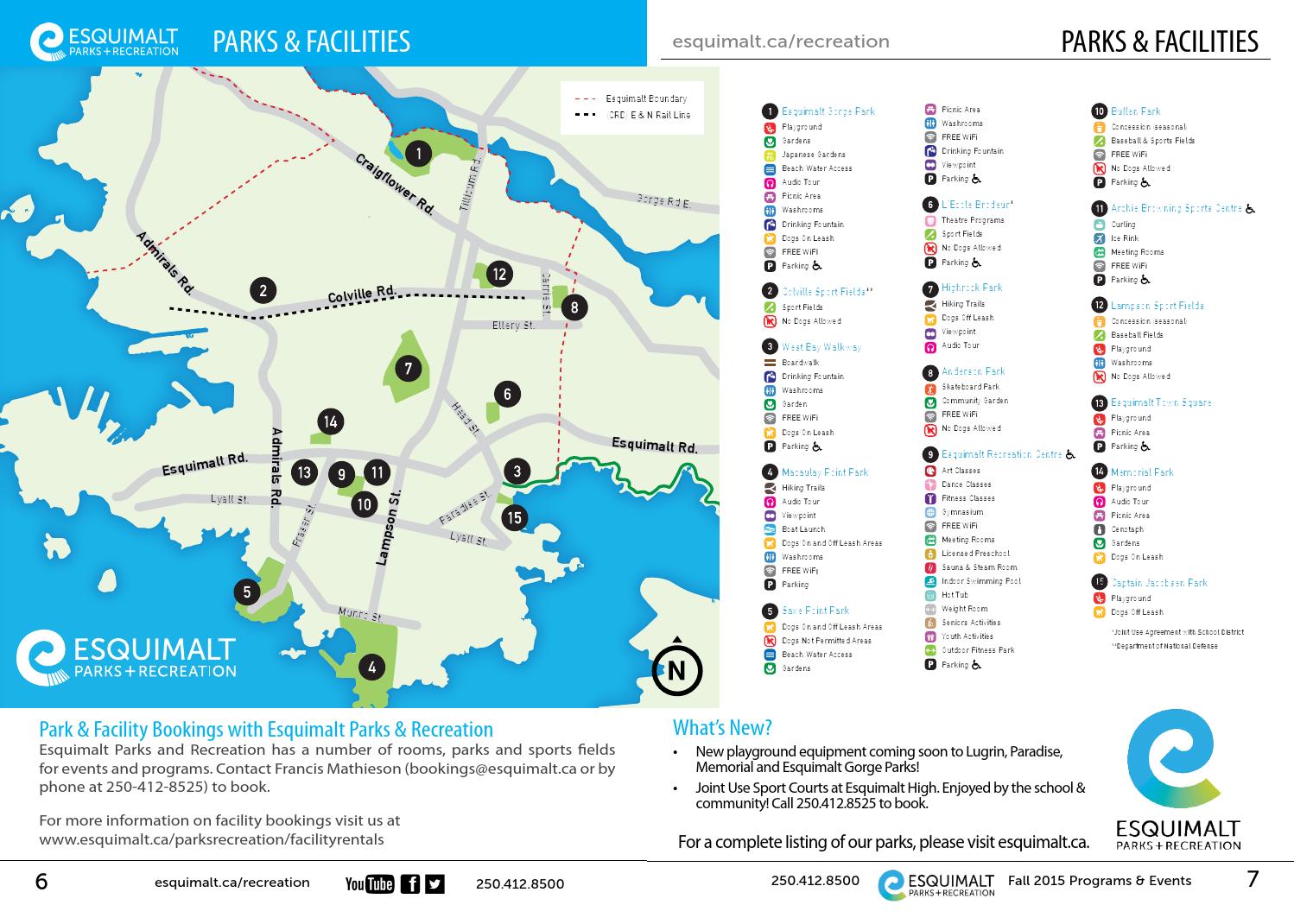 Fall 2015 Esquimalt Guide by Esquimalt Parks & Recreation - Issuu