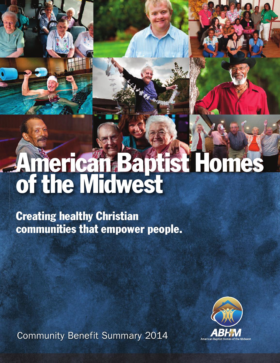 ABHM Community Benefit Summary 2014 by Fine Design - Issuu