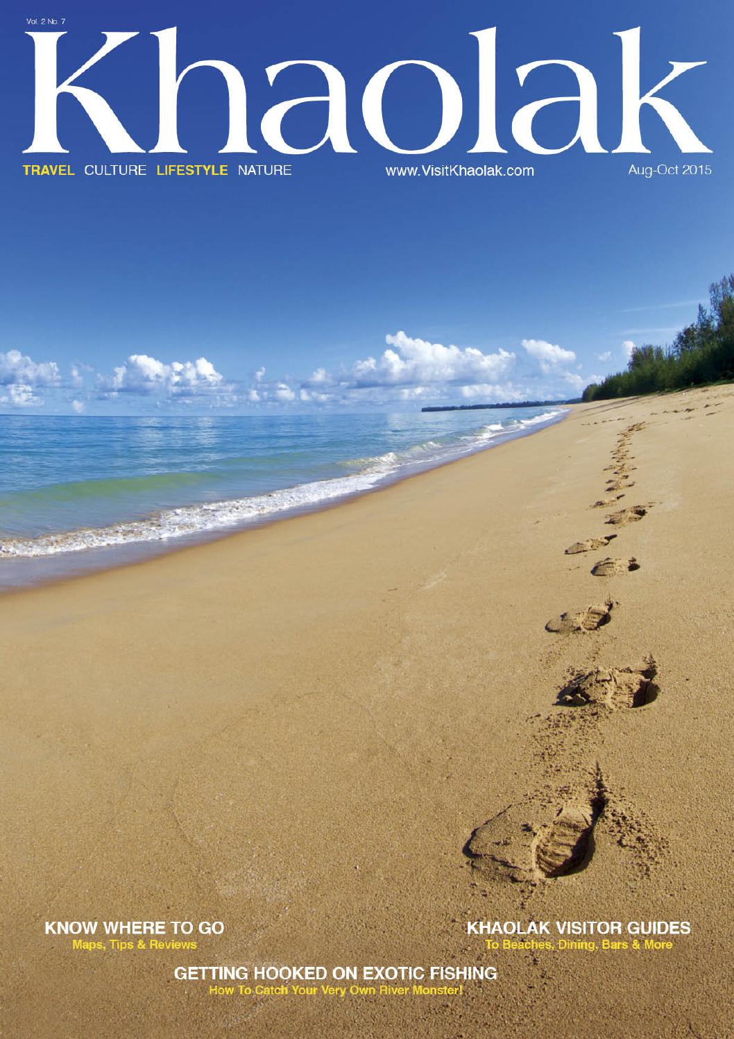 Khao Lak Magazine: Aug/Sep/Oct 2015 by Khao Lak Magazine - Issuu