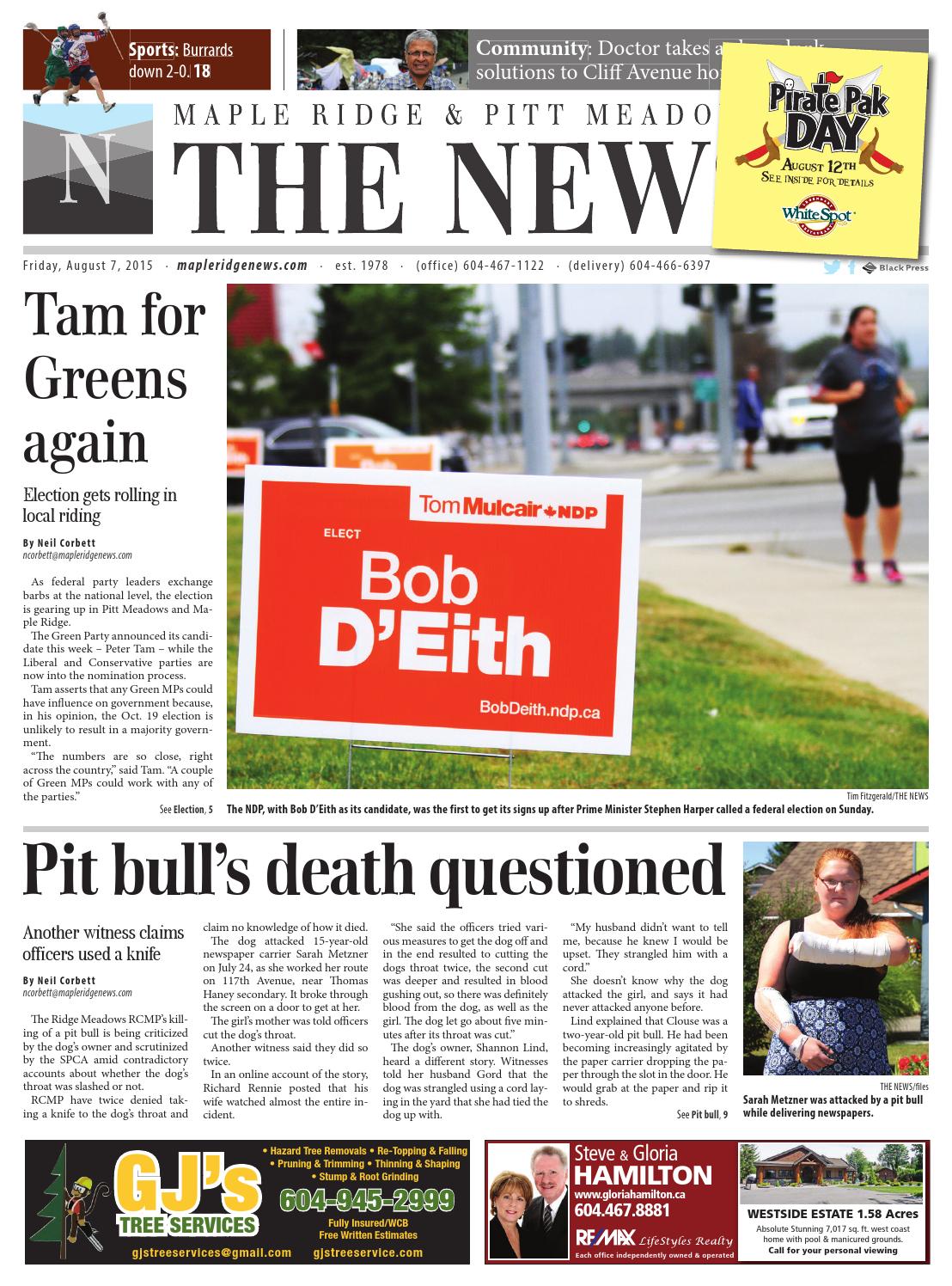 Maple Ridge News, August 07, 2015 by Black Press Media Group - Issuu