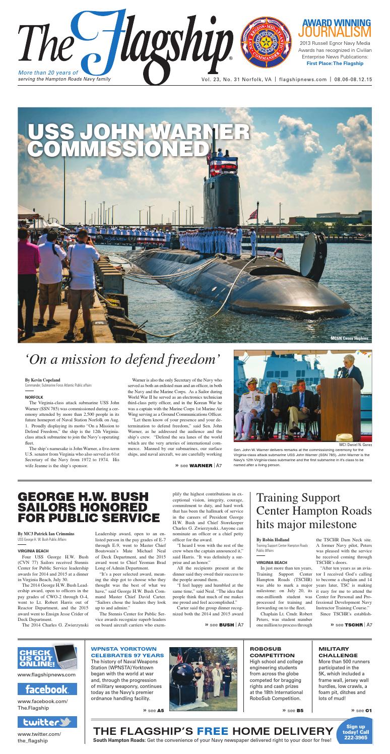 The Flagship - 08.07.15 by Military News - Issuu