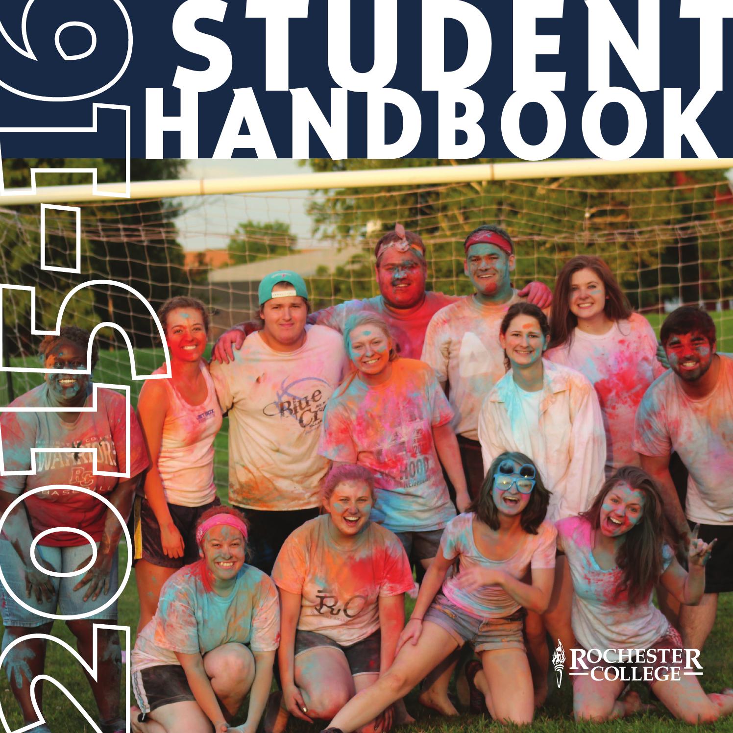 Rochester College Student Handbook 2015-16 by Rochester University - Issuu
