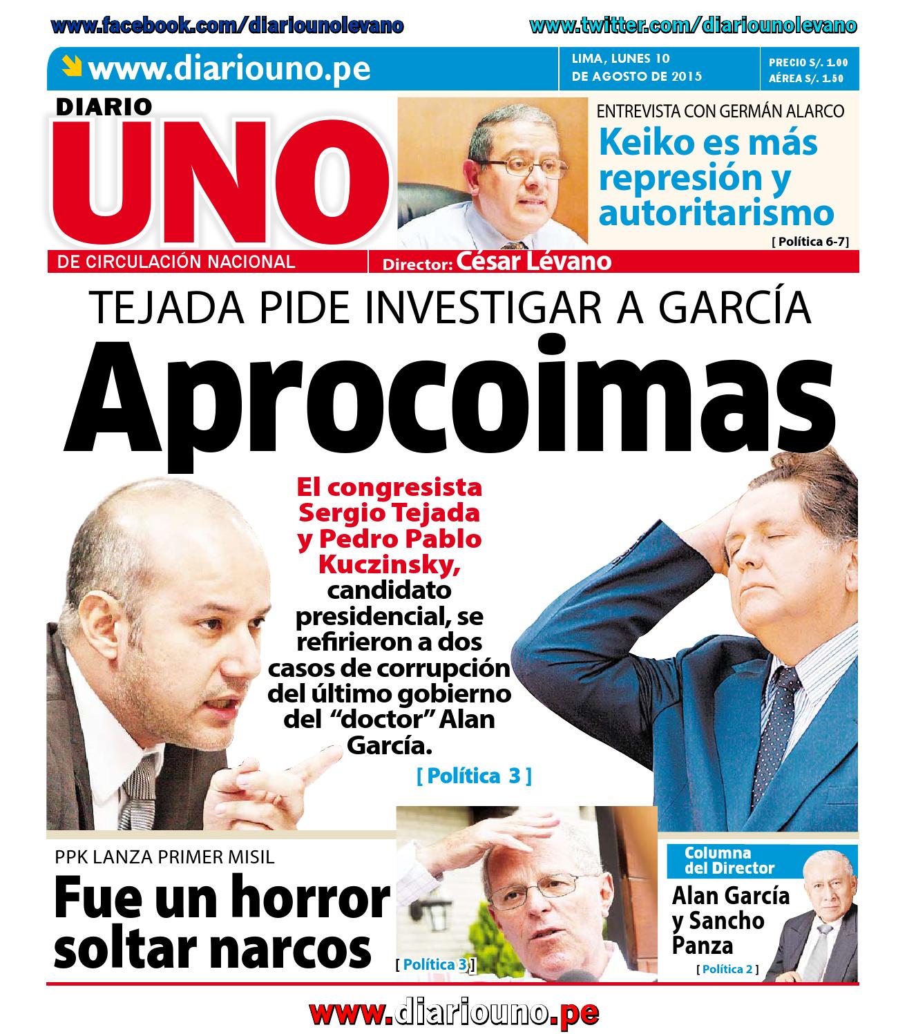 Diario UNO - 10 Agosto 2015 by Diario UNO - Issuu